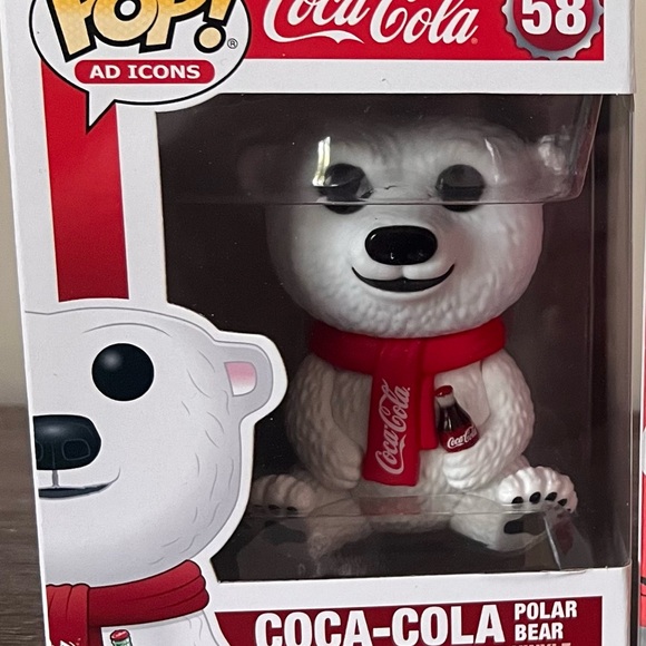Funko | Other | Funko Pop Cocacola Polar Bear | Poshmark